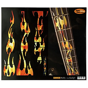 Jockomo Base Fire Flame (Real Fire) Base Inlay Sticker