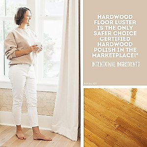 Quick Shine Hardwood Floor Luster 64oz | Plant-Based Cleaner & Polish w Carnauba | Simply Squirt & Spread | Don't Refinish It, Quick Shine It | Safer Choice Cleaner | Restore-Protect-Refresh