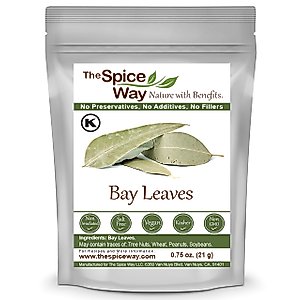 The Spice Way Bay Leaves - (0.75 oz) Whole bay leaf great for cooking soups, stews and vegetables