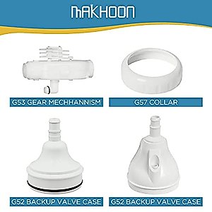 Makhoon Upgraded G52 Backup Valve Replacement for Polaris Pool Cleaner Parts, Compatible with Polaris 180,280,380,480,3900 Pool Cleaner, The valve body has been reinforced，Longer Life Than Zodiac G52