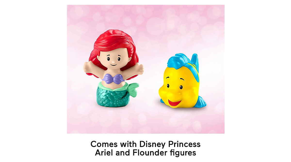 Fisher-Price Ariel's Light-Up Sea Carriage for Toddlers