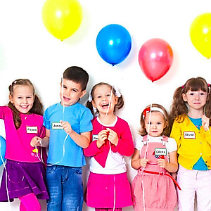 Name Tag Labels,900 Pieces Sticky Name Tag Stickers Labels,Multipurpose Labels Name tag Stickers Colorful Border Name Tag Labels School Office Party Stickers (3 1/2 X 2 1/4)