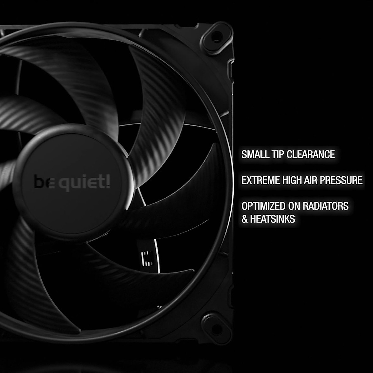 be quiet! Silent Wings Pro 4 120mm PWM 3000 RPM Premium Low Noise Cooling Fan | 4-Pin | BL098