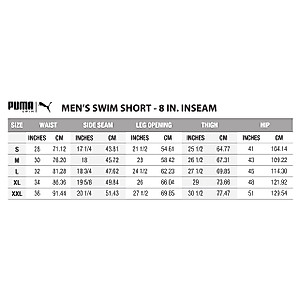 PUMA Men's Number One Logo Volley Swim Board Short, High Risk Red, X-Large