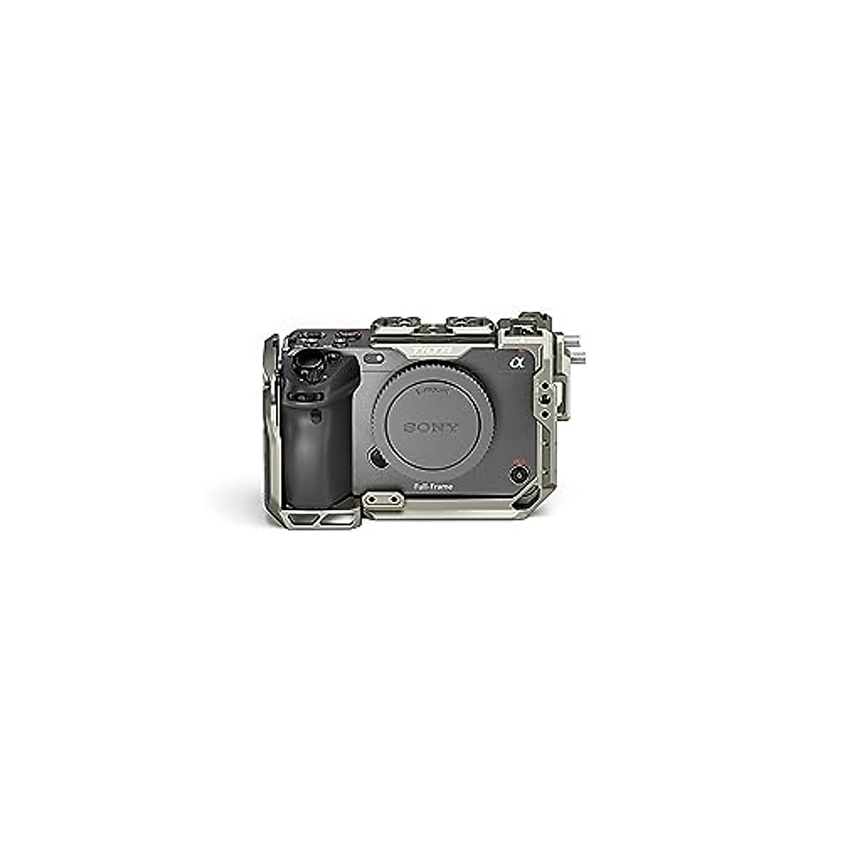 Tilta Full Camera Cage Compatible with Sony FX3/FX30 V2 | Mount Accessories | Cable CLAMP | Modular Design | ARCA Ready | TA-T16-FCC (Titanium Gray)