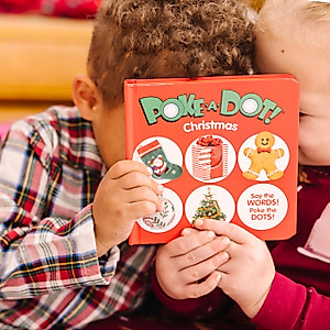 Melissa & Doug Children’s Book – Poke-a-Dot: Christmas (Board Book with Buttons to Pop)