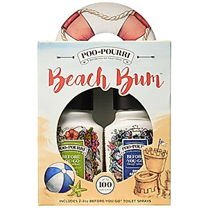 Poo-Pourri Before-You- go Toilet Spray, 4, Tropical Hibiscus & Ship Happens Scent, 4 Fl Oz