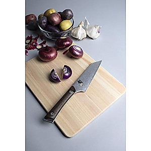 Shun Cutlery Kanso Asian Multi-Prep Knife 5”, Authentic, Handcrafted Japanese Boning Knife, Trimming Knife, and Utility Knife - Easily Maneuvers Around Bone and Slices Tough Cartilage