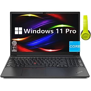 Lenovo ThinkPad E15 Gen 4 15.6 Inch FHD Business Laptop, Intel Core i7-1255U, 24GB RAM, 1TB SSD, Windows 11 Pro, Backlit Keyboard, Fingerprint Reader, Thunderbolt 4, TDU