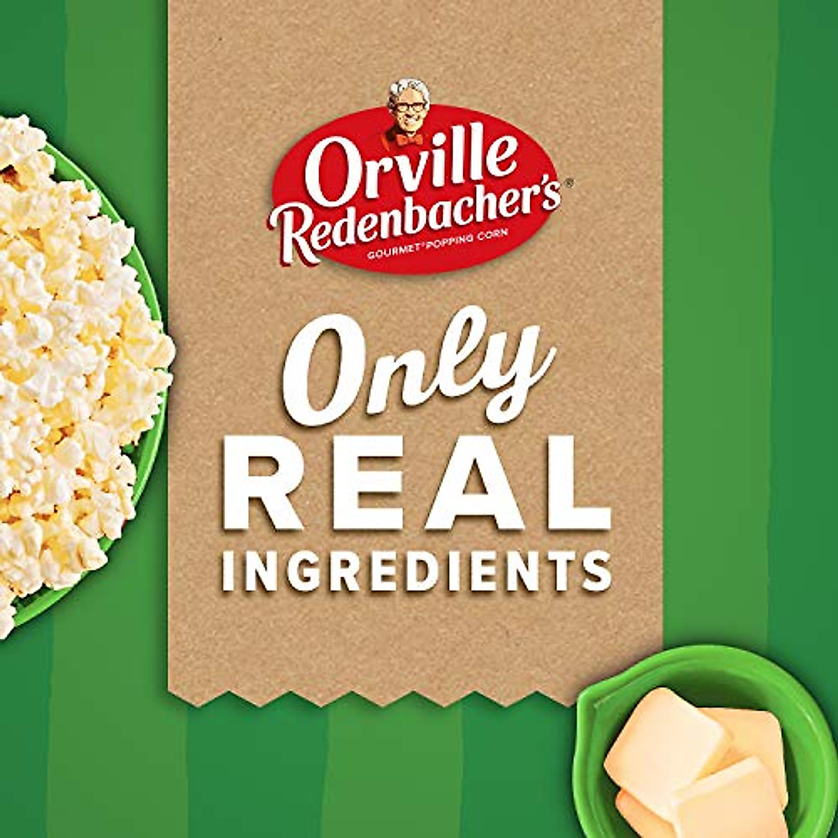 Orville Redenbacher’s SmartPop! Butter Flavored Microwave Popcorn, Gluten Free, 12 Count Mini Popcorn Bags (6 Boxes)