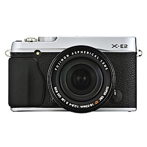 Fujifilm X-E2 Compact System Digital Camera Kit 16MP with 3.0-Inch LCD - Body Only (Silver)