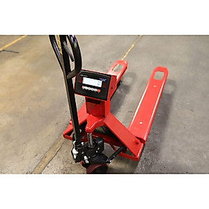 Liberty Scales - SL-5000-E Industrial Warehouse Truck/Pallet Jack Heavy Duty Steel Scale with 5000 Lb X 1lb Assembled Standard Capacity