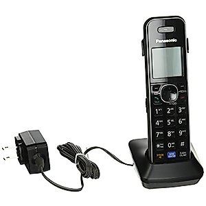 Panasonic Cordless Phone Handset Accessory Compatible with KX-TG6840 and KX-TG7870 Series Cordless Phone Systems – KX-TGA680S (Black)