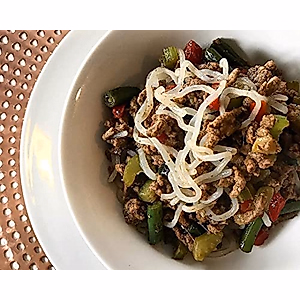 Miracle Noodle Spaghetti Noodles - Shirataki Noodles. Ready To Eat, Konjac, Low Carb, Keto, Paleo, Vegan, Gluten Free, Low-Calorie Pasta - 7 Oz, 6-Pack