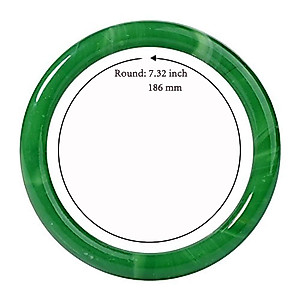 Antiquity Sian Art Good Luck and Light Green Bracelet Bangle - for Comeliness Inside Diameter 2.36 inch