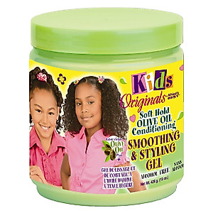 Originals by Africa's Best Soft Hold Olive Oil Conditioning Smoothing & Styling Gel, 15oz Jar