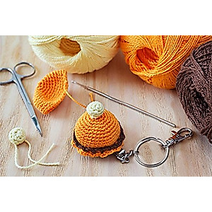 PAXCOO 60Pcs Swivel Snap Hooks and D Rings for Lanyard and Sewing Projects (1” Inside Width)