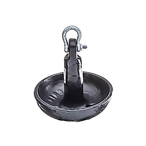 SEACHOICE Mushroom Anchor 41220, Black
