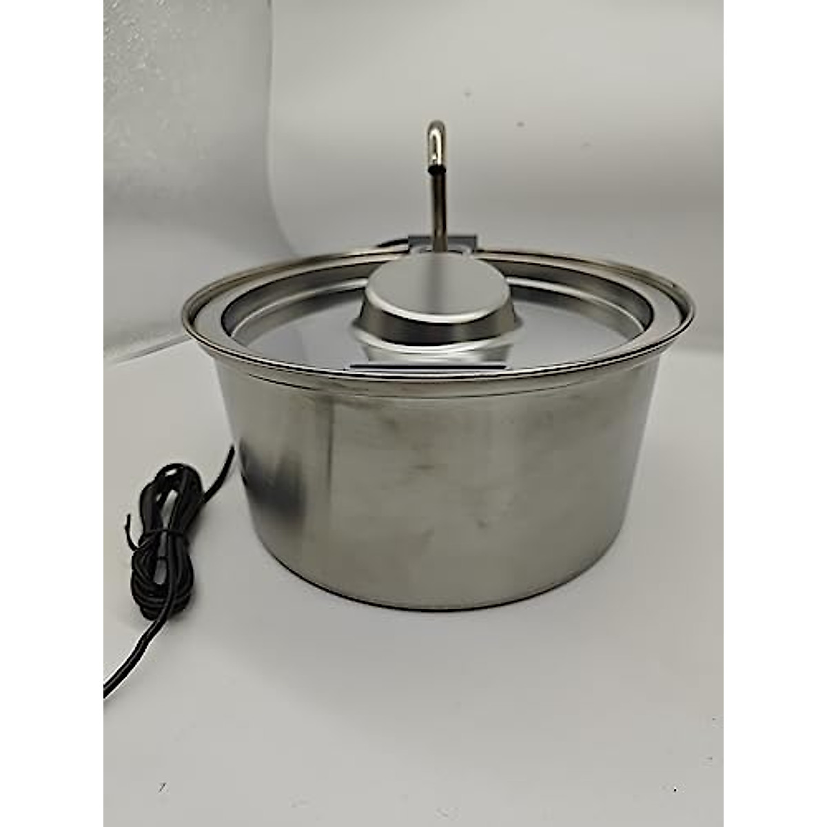 KOOGMOON Cat Water Fountain Stainless Steel, 108oz/3.2L Automatic Cat Fountain, Multi-Filtration, Easy to Clean, Ultra Silent Dog Water Dispenser for Cats, Dogs and Other Pets