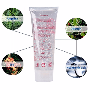 Viowey Cooling Gel for Laser Hair Removal, Microcurrent Conductive Gel for Face, Gel Conductor Used with Beauty Device for Face Body, 10.58Oz