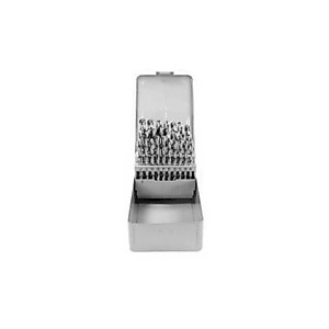 Set Of 29 High Speed Steel Regular Point Drill With 3/8 Shank