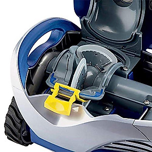 Zodiac MX6 Automatic Suction Side Pool Cleaner Vacuum with Zodiac Cyclonic Leaf Canister, Cyclonic Suction and X-Trax for Extreme Maneuverability