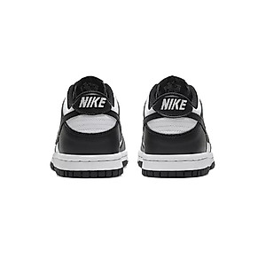 Nike Boy's Dunk Low (Big Kid) White/Black/White 4.5 Big Kid M