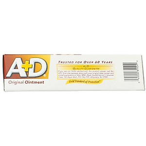 A&D Diaper Rash Ointment Skin Protectant Original - 4 oz, Pack of 4