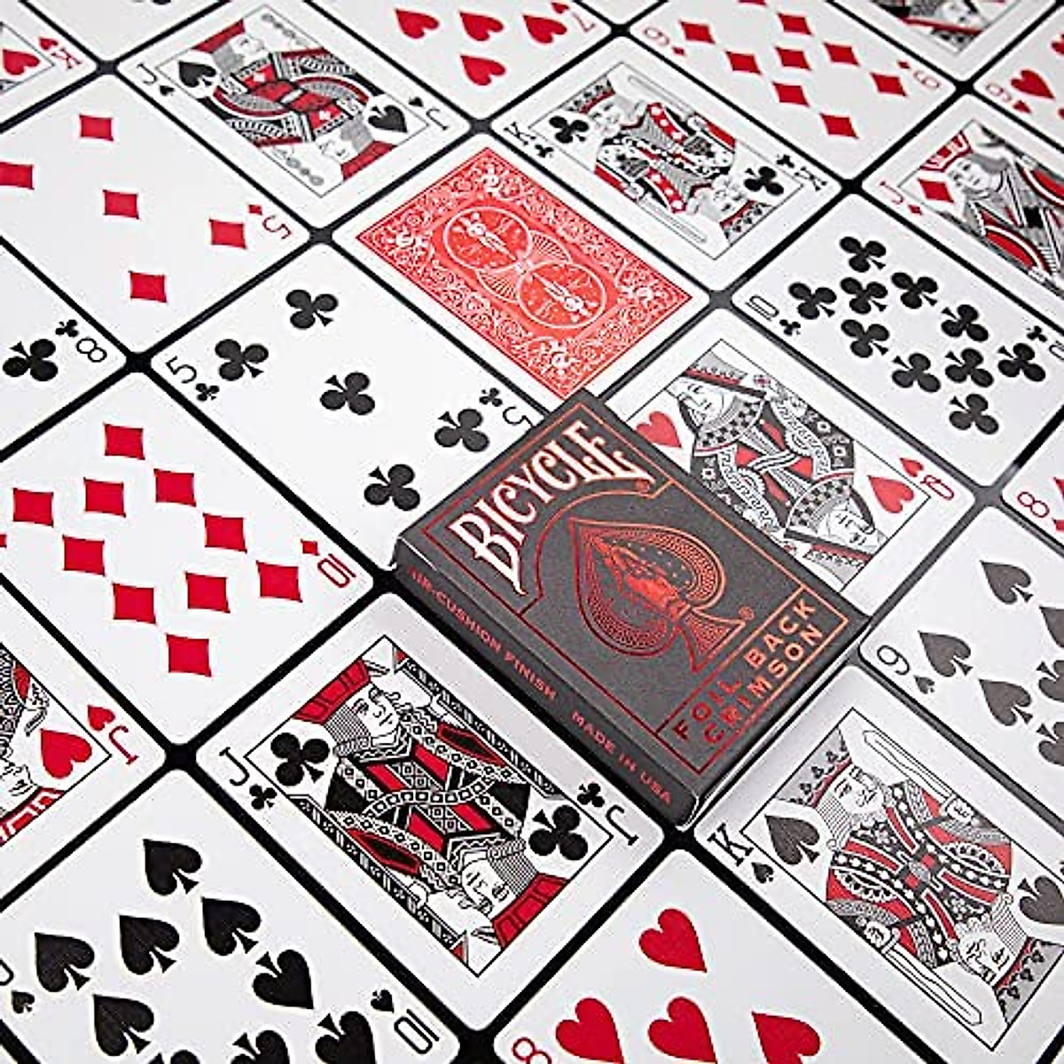 Bicycle Metalluxe Red Playing Cards