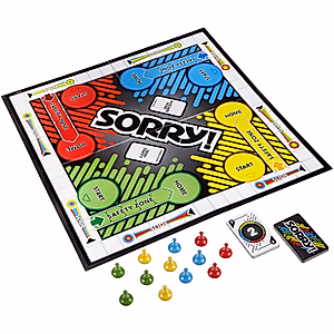 Classic Sorry!, Yahtzee, & Connect 4 Bundle | Friends, Family Indoor or Outdoor Party Game|Fun Strategy Board Games for Kids | Ages 6 and Up