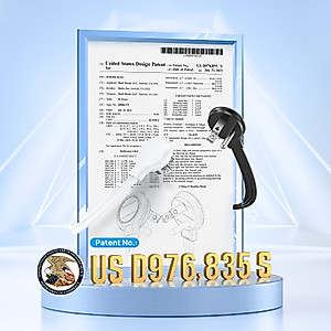 TROND Surge Protector Power Strip with USB, Ultra Thin Flat Plug Extension Cord 5ft, 8 Wide AC Outlets, 3 USB A & 1 USB C, 1440J Surge Protection for Home Office Dorm Room Essentials, White