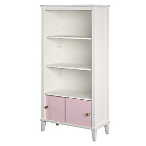 Little Seeds Monarch Hill Poppy Kids’ Bookcase, Pink