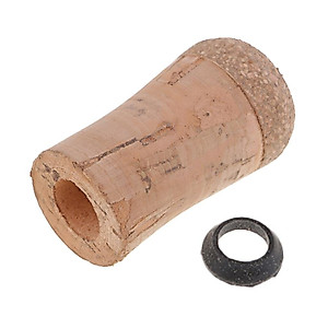 MagiDeal Unknown DIY Fishing Rod Building or Repair Composite Cork Handle Grip with Reel Seat, for