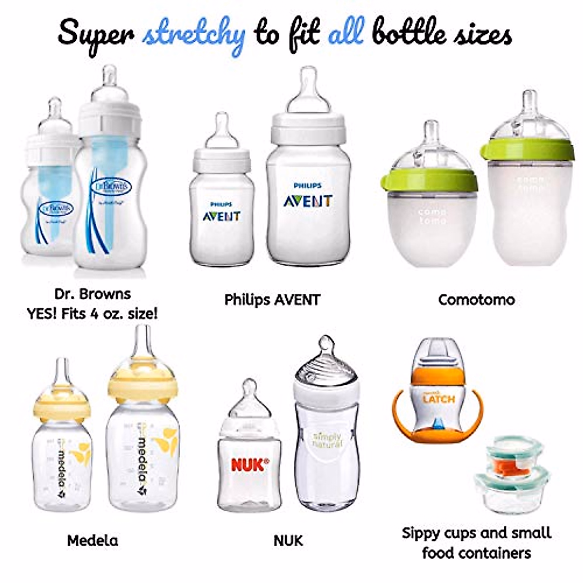 Pumpkin Doodle The Original Write and Reuse Baby Bottle Labels for Daycare