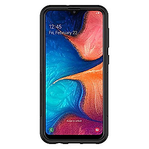 OtterBox COMMUTER SERIES LITE Case for Samsung Galaxy A20 - Retail Packaging - BLACK