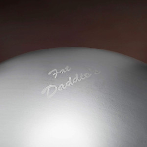 Fat Daddio's PHA-35 Anodized Aluminum Hemisphere Pan, 3.5 x 1.75 Inch