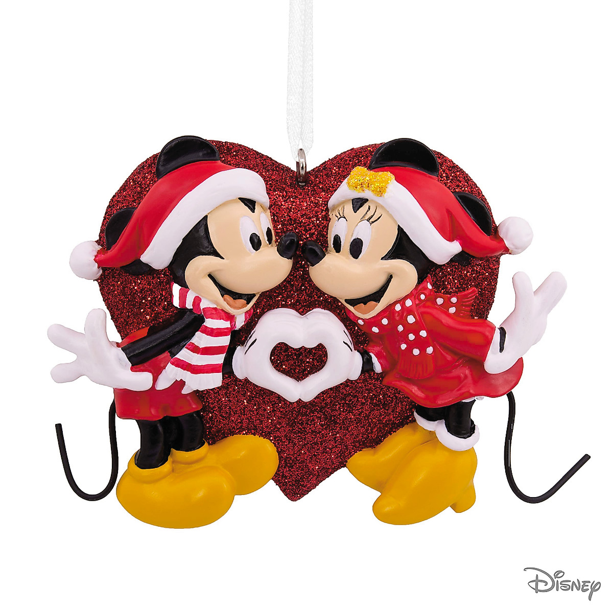 Hallmark Disney Mickey and Minnie Love Christmas Ornament