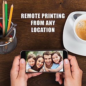 Canon SELPHY CP1500 Wireless Compact Photo Printer with AirPrint and Mopria Device Printing, Black, with Canon KP108 Paper and Black Hard case to fit All Together