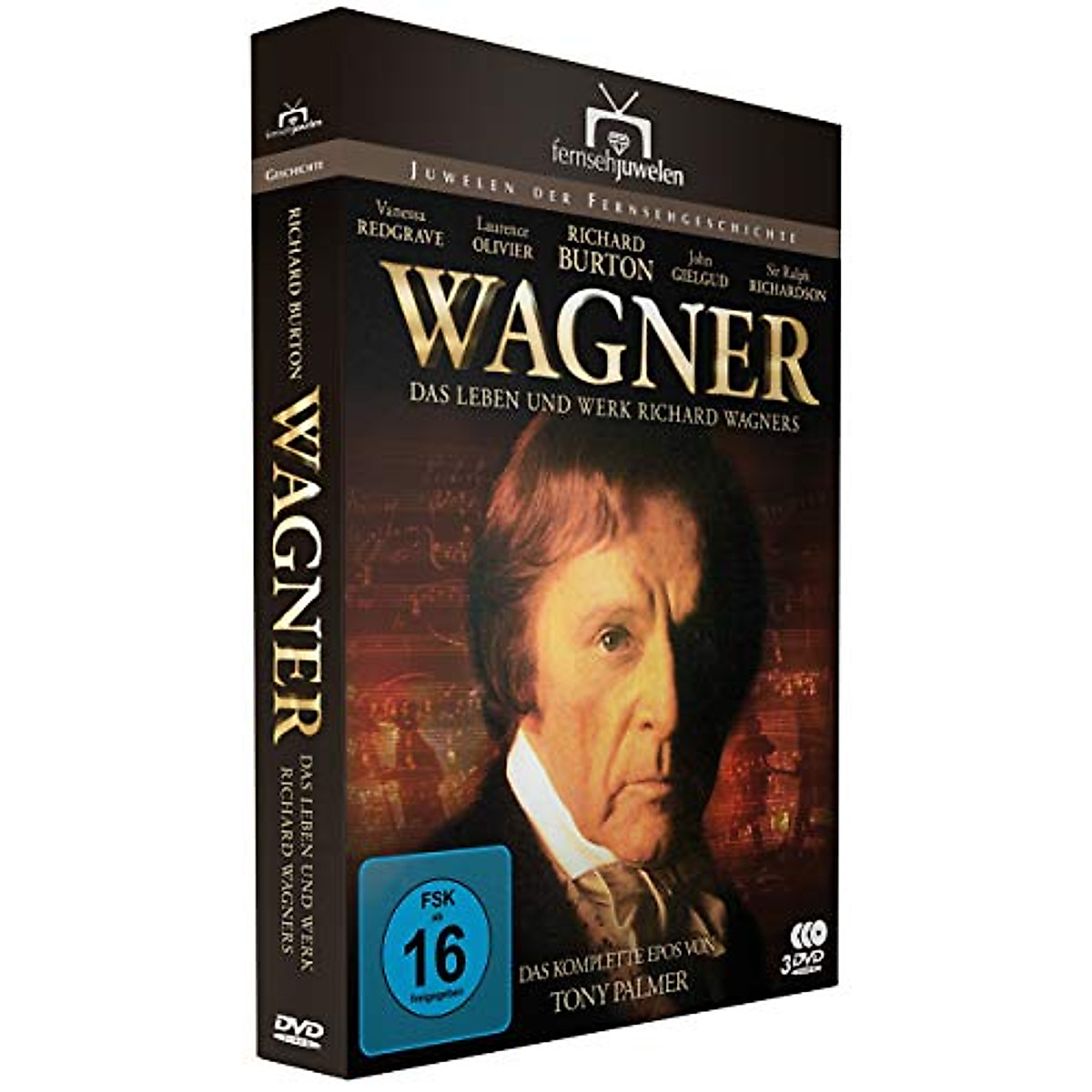 Wagner (Complete Series) - 3-DVD Set [ NON-USA FORMAT, PAL, Reg.0 Import - Germany ]