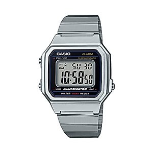 Casio Men's B650WD-1ACF Classic Digital Display Quartz Silver Watch