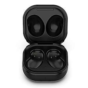 Wired Charging Case Compatible with Galaxy Buds Live, Replacement Charger Dock Cradle Station Case Cover with 3.3ft USB-C Charging Cable Wirless Earbuds Accessories (Black)