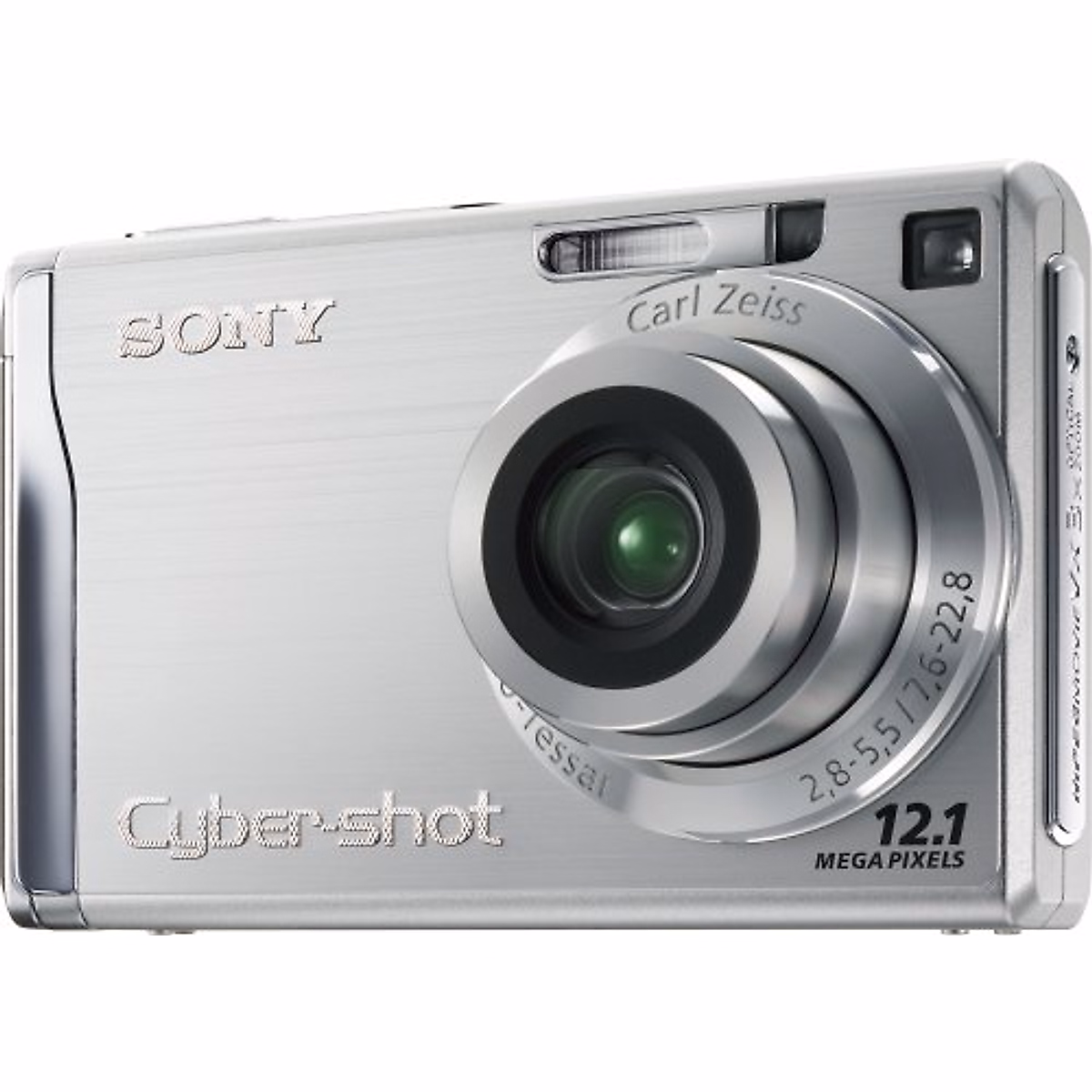 Sony Cybershot DSCW200 12.1MP Digital Camera with 3x Optical Zoom and Super Steady Shot