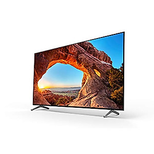 Sony X85J 85 Inch TV: 4K Ultra HD LED Smart Google TV with Native 120HZ Refresh Rate, Dolby Vision HDR, and Alexa Compatibility KD85X85J- 2021 Model, Black