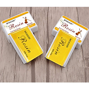 Rosin Violin Rosin Natural Rosin 4 Pack Low Dust Universal Rosin for Violin Viola and Cello (4 Pack Rosin)