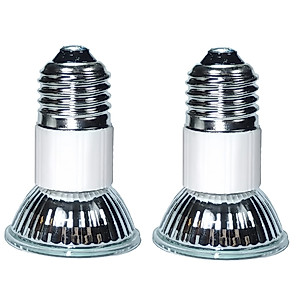 Pack of 2, E27 European Base 50W Kitchen Hoods GE WB08X10028 Appliance Bulbs