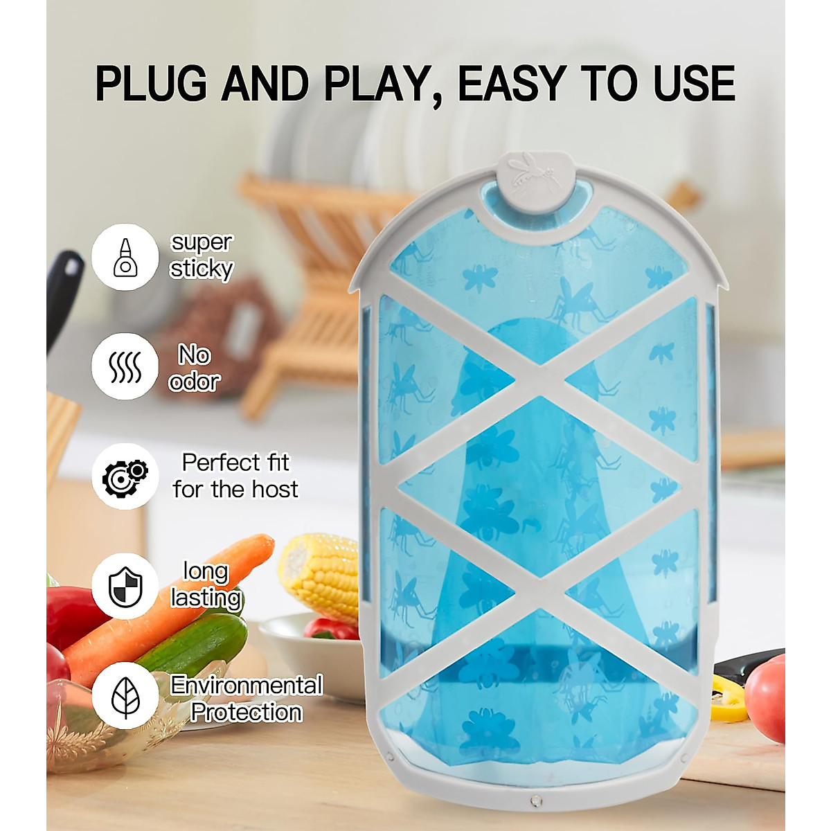 24 Pack Refill Cartridge Replacement Compatible with Zevo Plug-in Light Refill M364 M364A and Max