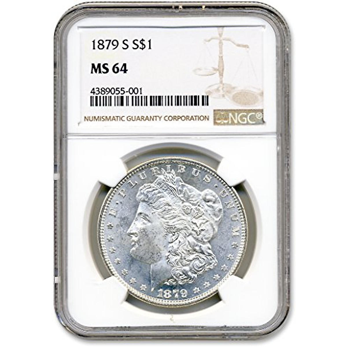 1879 S Morgan Dollar NGC MS-64