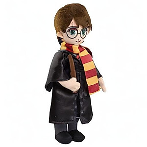 Harry Potter™ 8-Inch Spell Casting Wizards Harry Potter™ Small Plushie with Sound Effects, Kids Toys for Ages 3 Up by Just Play