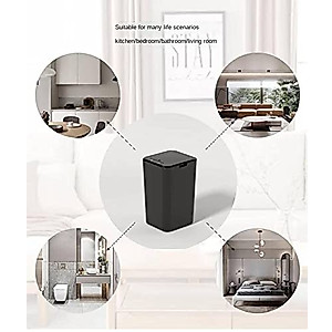 Intelligent Sensor Trash Can with Automatic Flip Cover Household Classification Kitchen Living Room Car Trash Can 12L