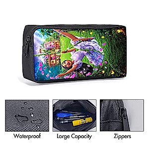 Farisod Encanto Backpacks for Girls School Backpack with Lunch Box Set School Bags Student Bookbag Backpacks for Girls Teens 3PCS